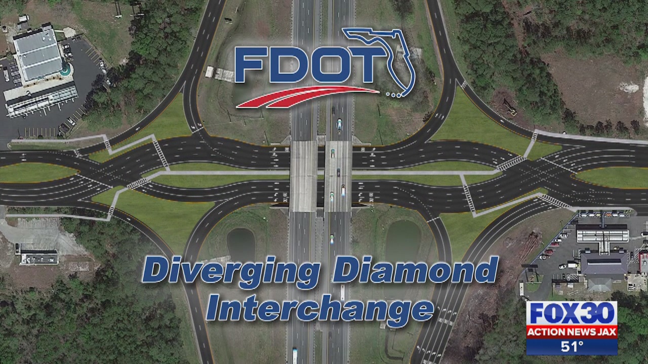 FDOT: San Pablo ‘diverging diamond’ will improve traffic flow, safety ...
