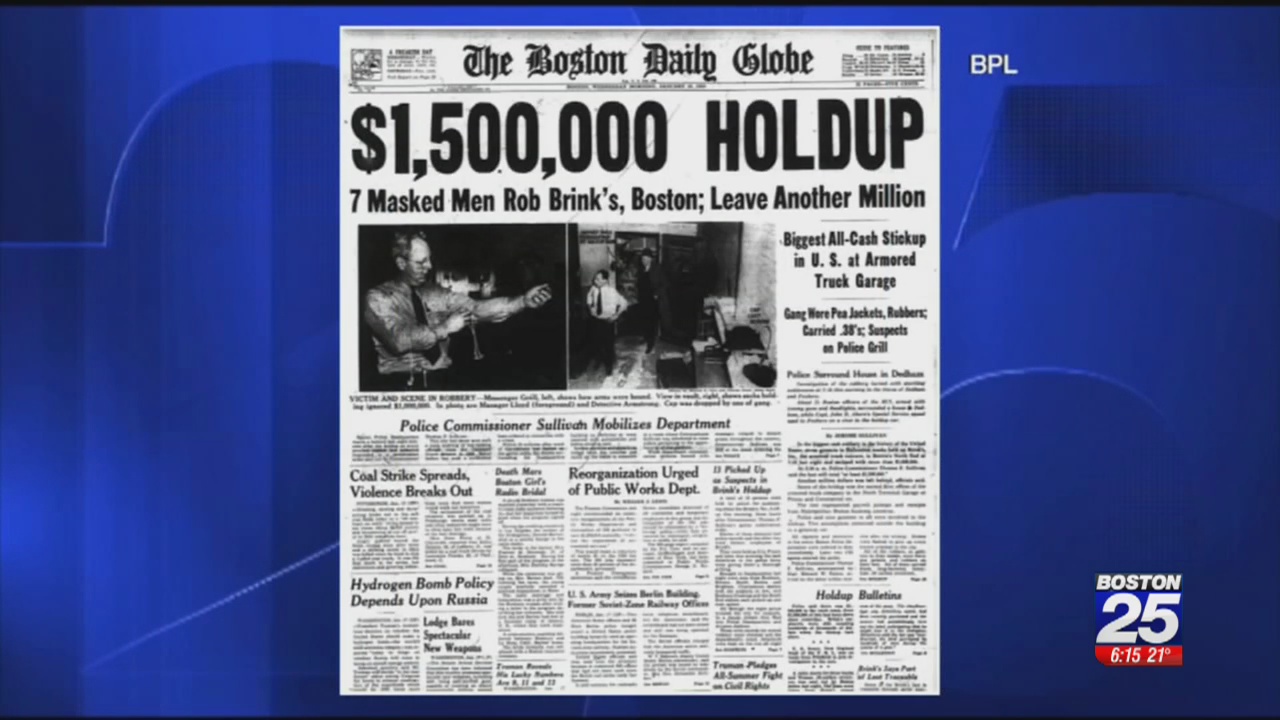 ‘Crime of the century’: 70 years since the Great Brink’s Robbery