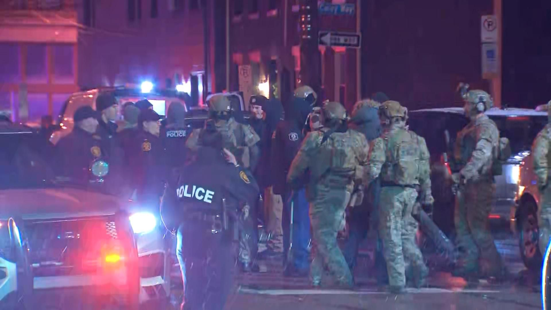 People Getting Arrested At Night