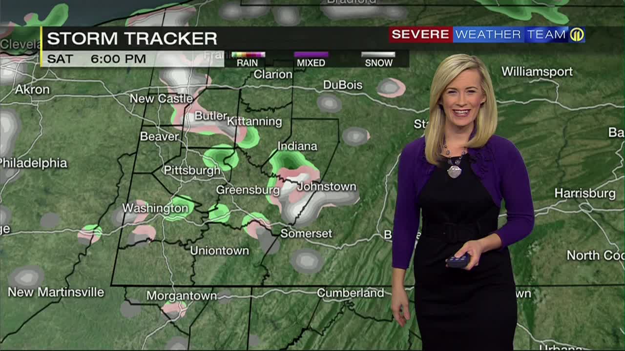 Rain turning to snow overnight, slick conditions possible – WPXI
