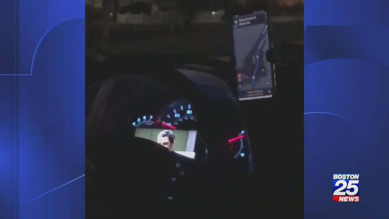 Uber driver watched videos on dashboard during ride, passenger says