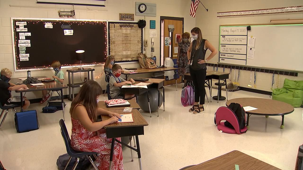 Second rotation of CMS students return to classrooms Thursday for first ...