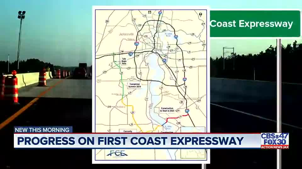 Traffic relief on the way: See the progress on the First Coast ...