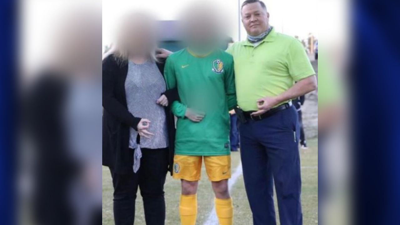 Local police department investigating officer flashing apparent white ...