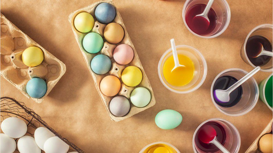 how to cook eggs for easter coloring