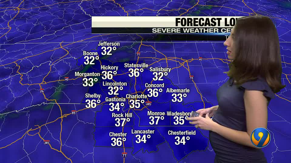 Saturday evening's forecast update with Meteorologist Lyndsay Tapases ...