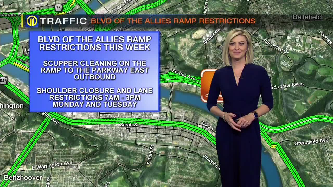 TRAFFIC: Monday updates (4/6/20) – WPXI