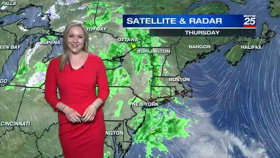 Boston 25 Thursday afternoon weather forecast – Boston 25 News