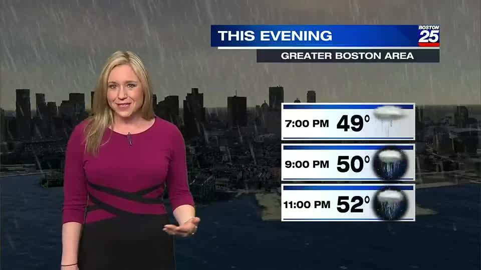 Boston 25 Thursday evening weather forecast – Boston 25 News