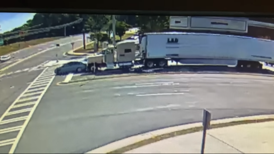 Semi-truck driver charged with hit-and-run after pushing car into a Duluth intersection – WGAU