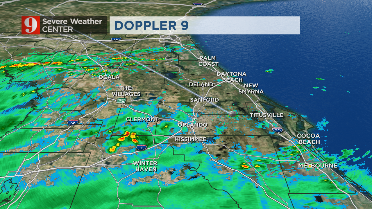 Orlando Weather Map In Motion - United States Map