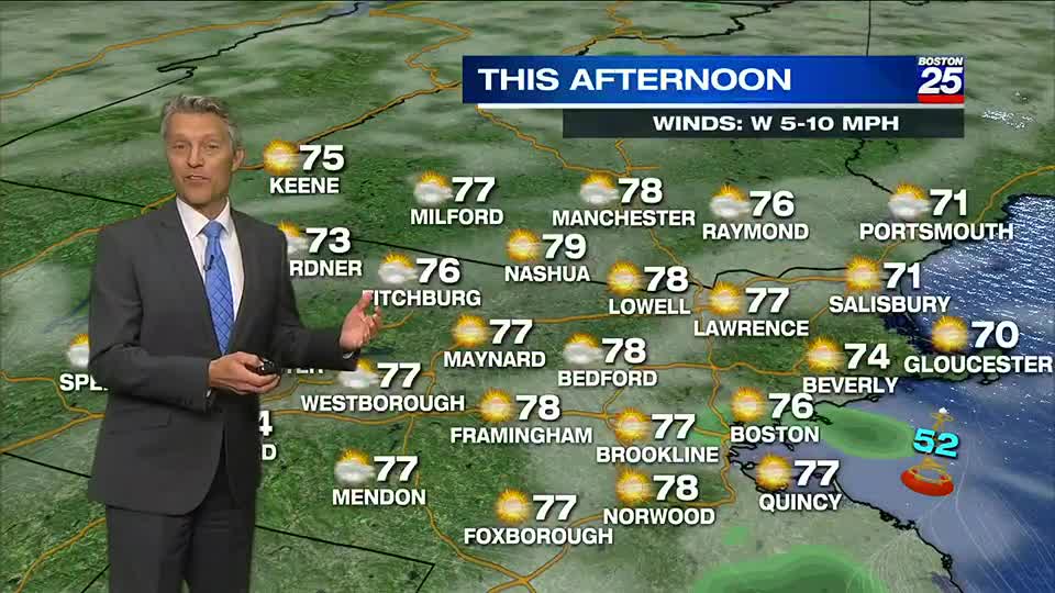 Boston 25 News Saturday afternoon weather – Boston 25 News