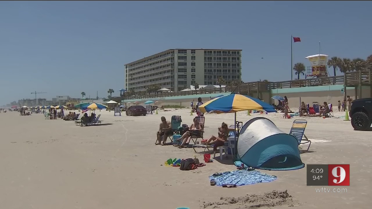 Rough rip currents, big crowds expected at Volusia County beaches Memorial Day weekend
