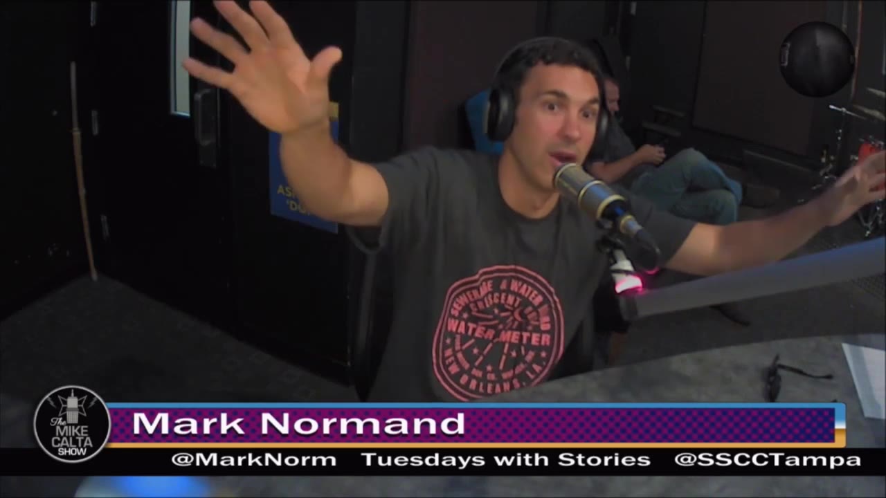 MIKE CALTA SHOW Comedian MARK NORMAND – 102.5 The Bone