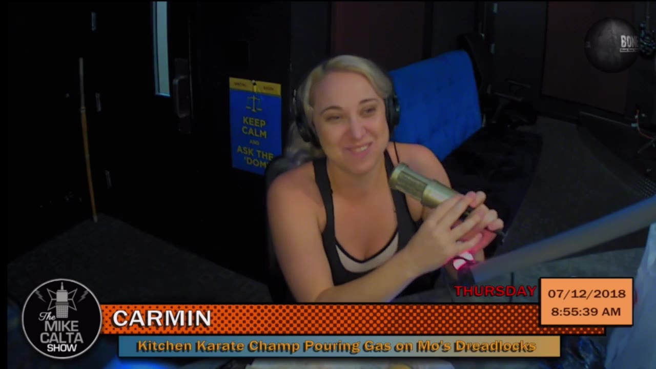 MIKE CALTA SHOW The CARMIN CHICKEN CHALLENGE – 102.5 The Bone