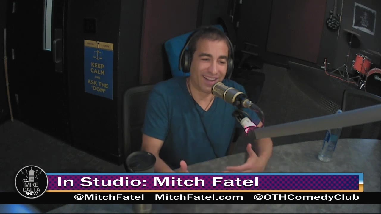 MIKE CALTA SHOW comedian MITCH FATEL – 102.5 The Bone