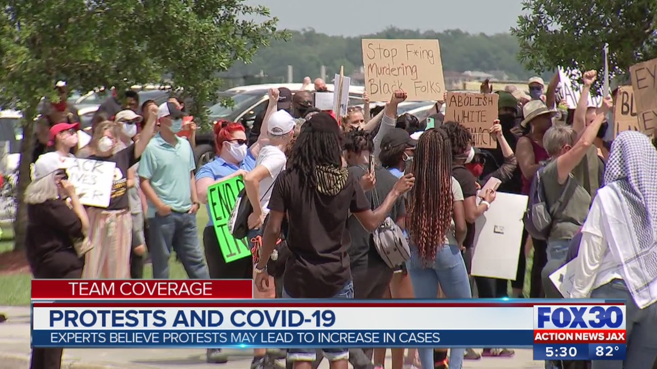 Nationwide protests cause coronavirus concerns