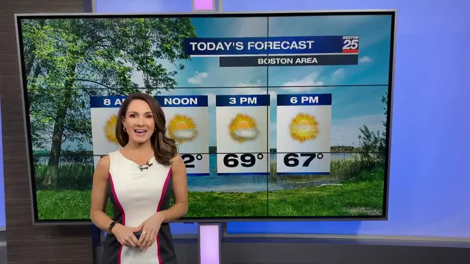 Boston 25 Thursday morning weather forecast – Boston 25 News