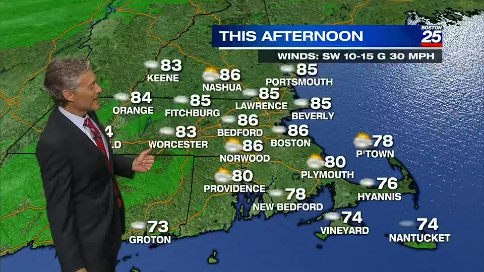 Boston 25 Saturday morning weather forecast – Boston 25 News