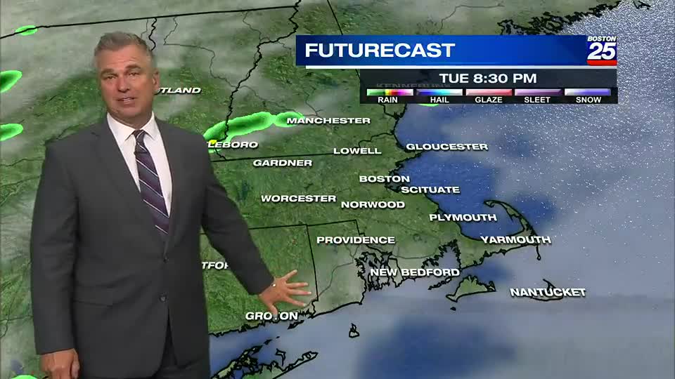 Boston 25 Monday night weather forecast – Boston 25 News