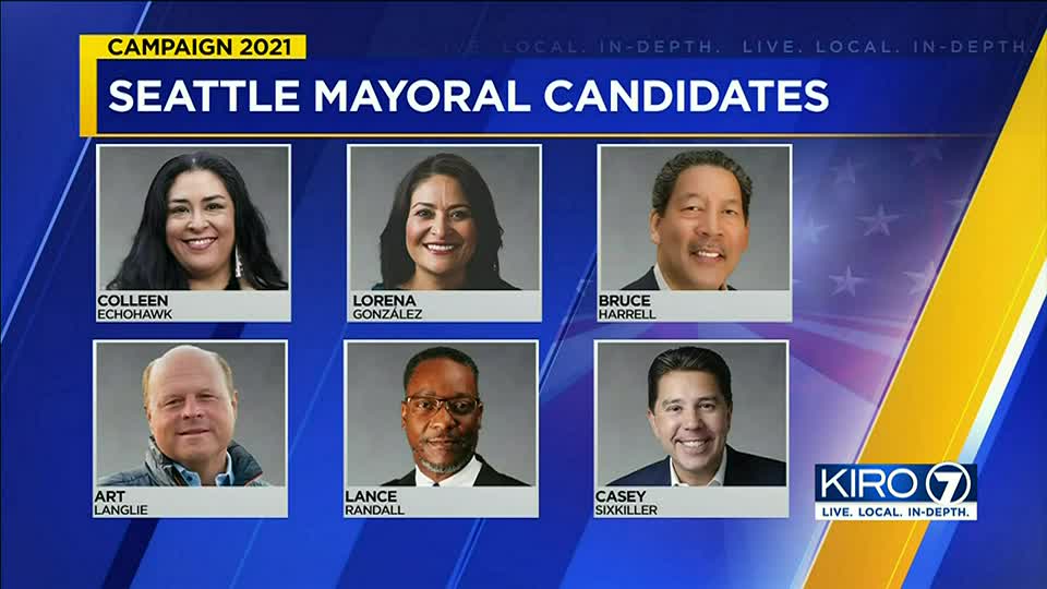 Seattle mayoral candidates debate downtown safety issues – KIRO 7 News ...