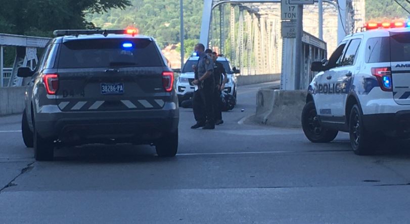 1 person flown to hospital following motorcycle crash on Ambridge ...