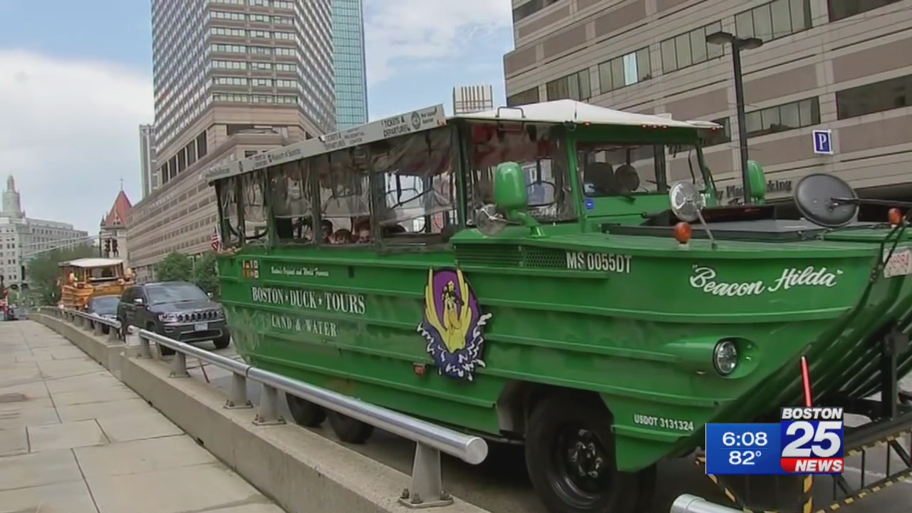Boston’s iconic duck boat tours allowed to start up again at reduced ...
