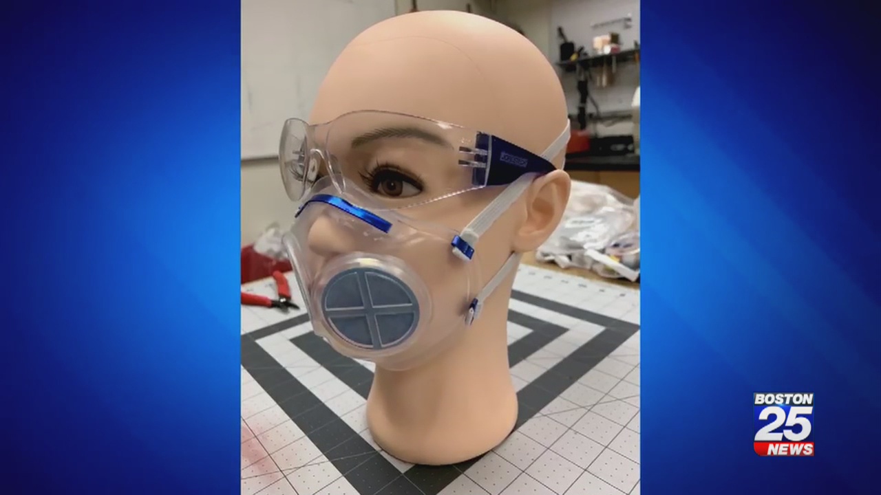 N95 mask developed by Boston researchers sterilizes in oven, conforms ...