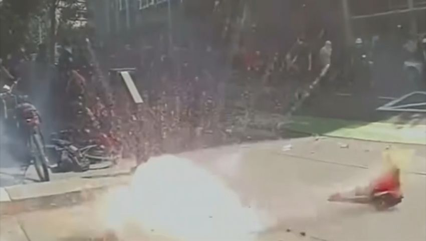 ATF investigating homemade explosives which injured officers during ...