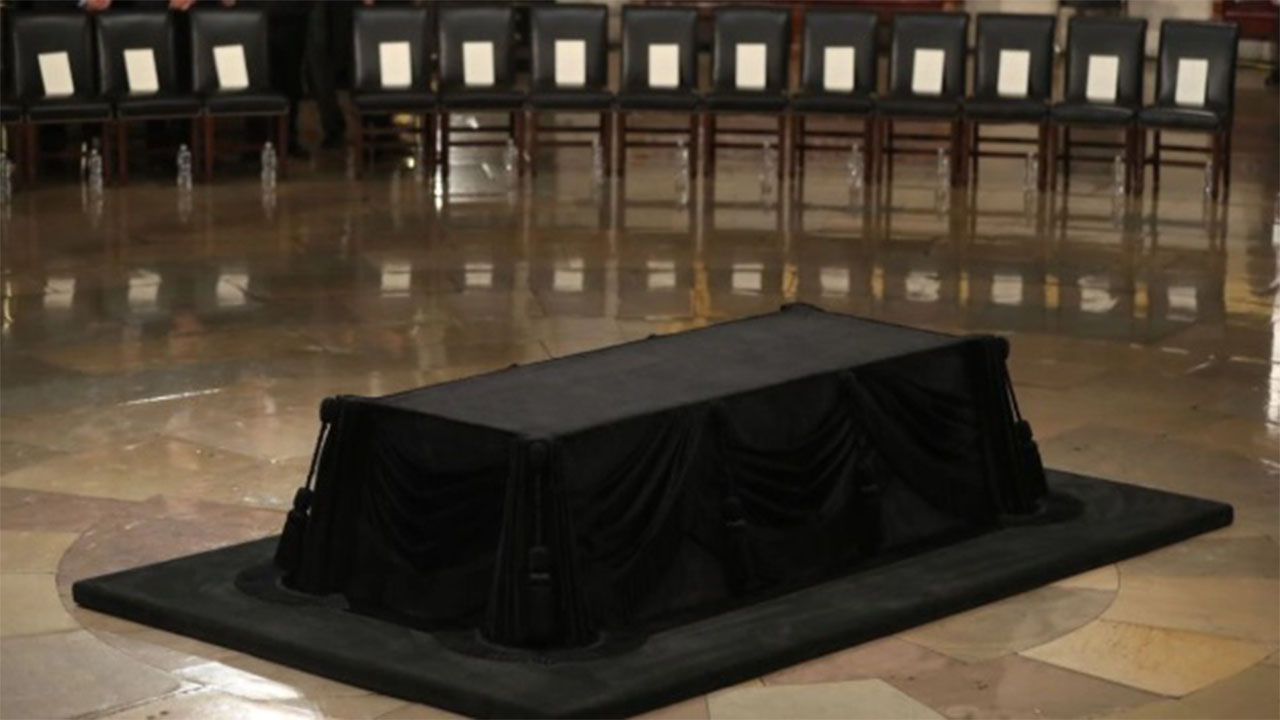 John Lewis ceremony: What is the Lincoln catafalque?