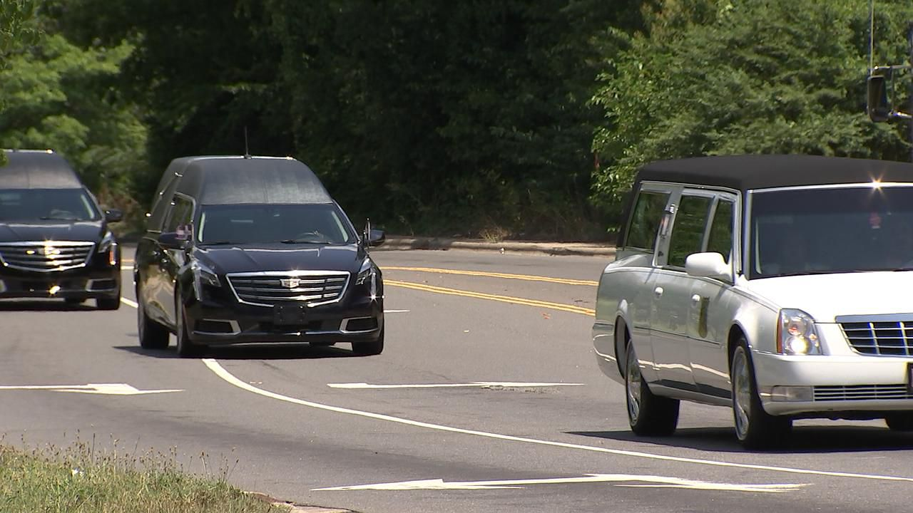 Procession of hearses drove through Charlotte as symbols of city’s ...