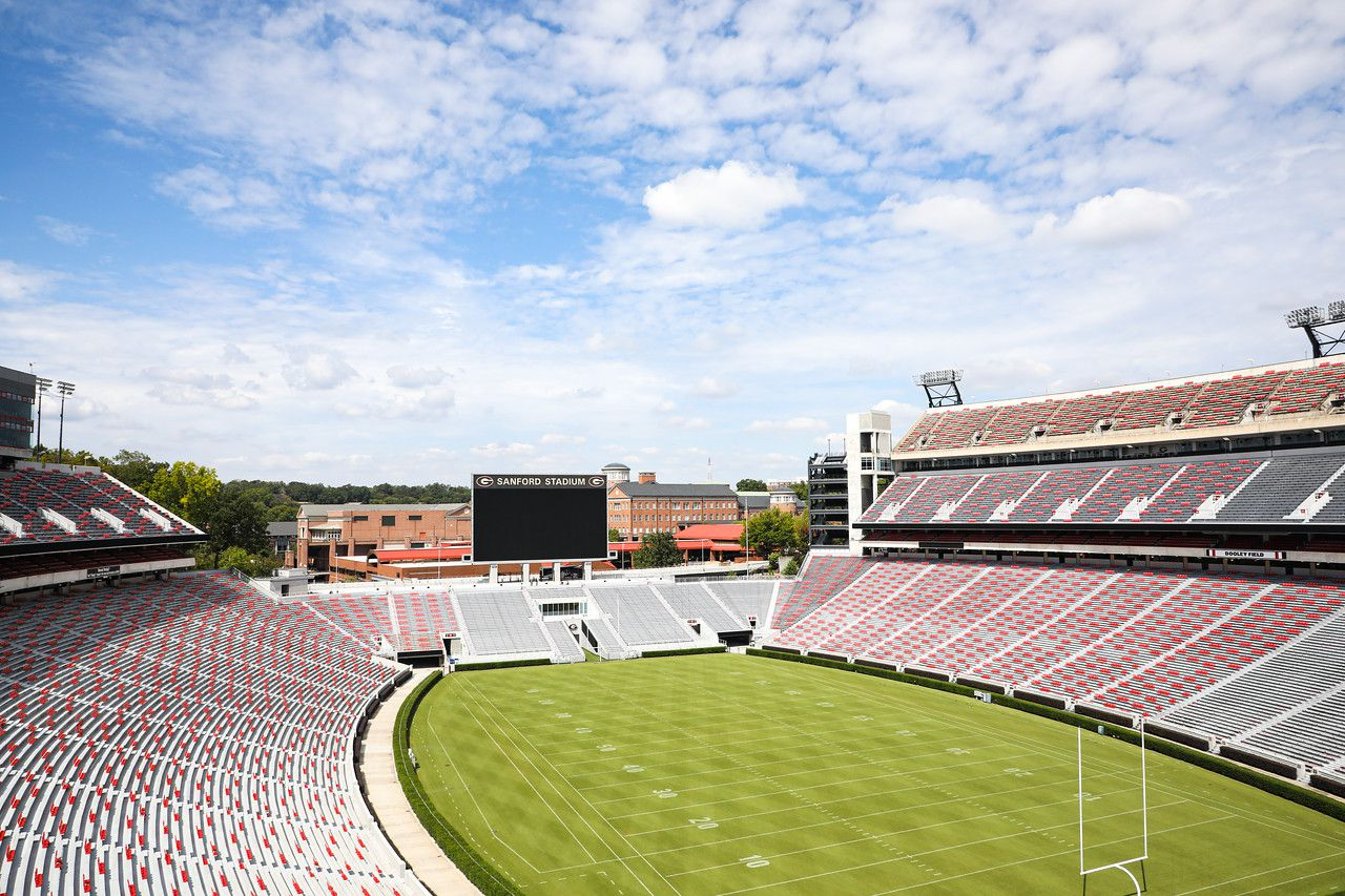 Uga Sanford Stadium Seating Inside Look At Ongoing Renovations To UGA
