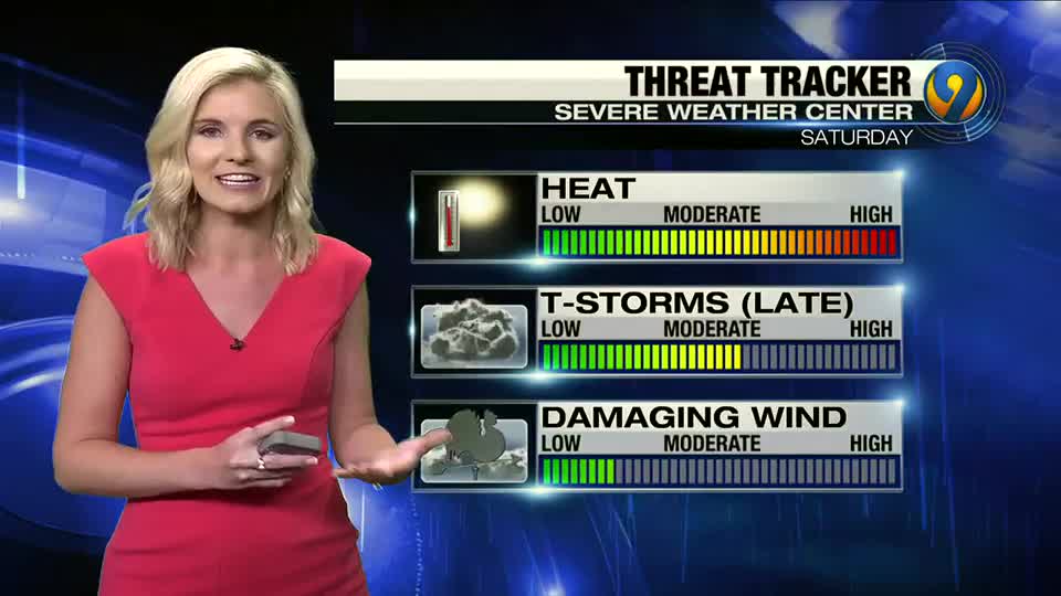 Saturday morning's forecast update with Meteorologist Ashley Kramlich ...
