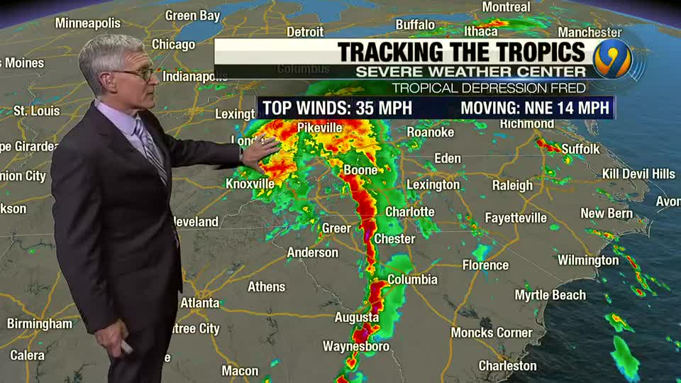 Tuesday night severe weather update – WSOC TV