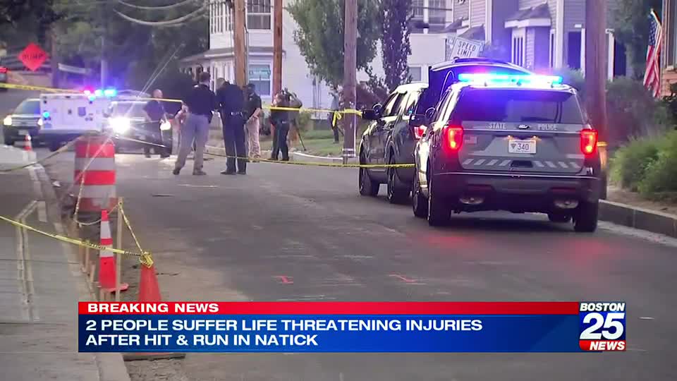 Natick Police Seek Driver In Hit And Run Crash That Left Couple With