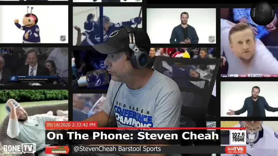 #DGL Steven Cheah Barstool Sports – 102.5 The Bone