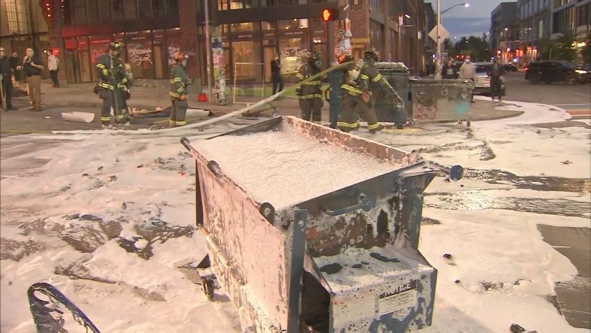VIDEO: Property damage during Capitol Hill protests – KIRO 7 News Seattle