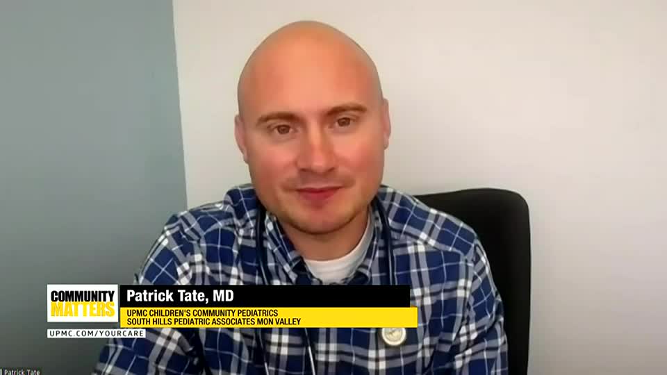 UPMC Community Matters: Dr. Patrick Tate talks about the importance of ...