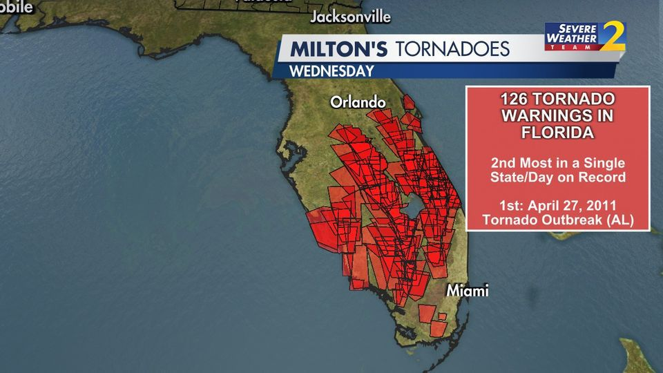 Florida Tornado Warning Map