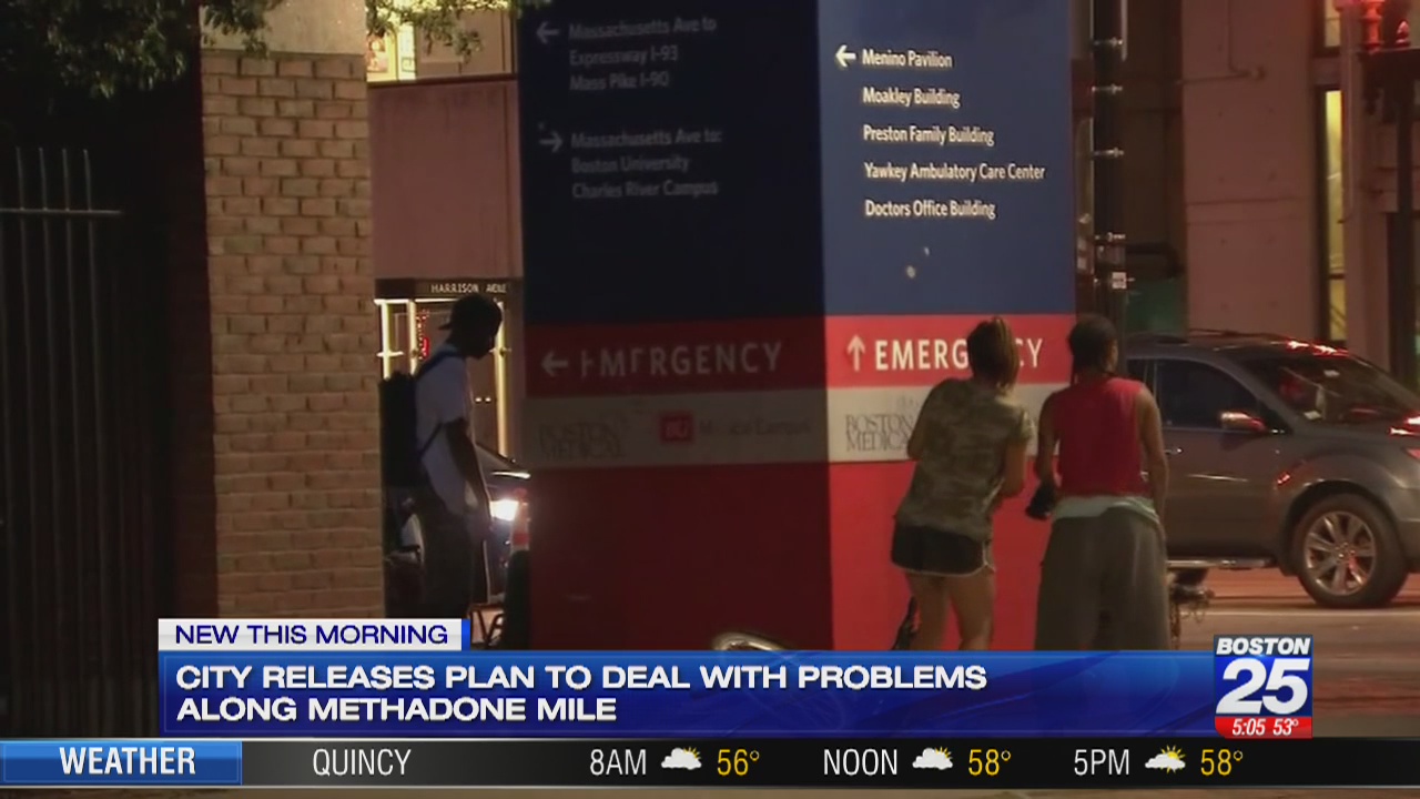 City of Boston unveils new plan to tackle 'Methadone Mile'