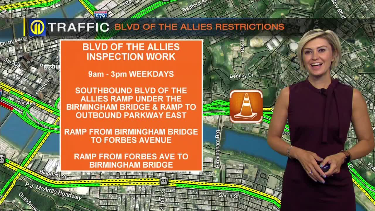 Pittsburgh Traffic: Updates on Monday's morning commute – WPXI
