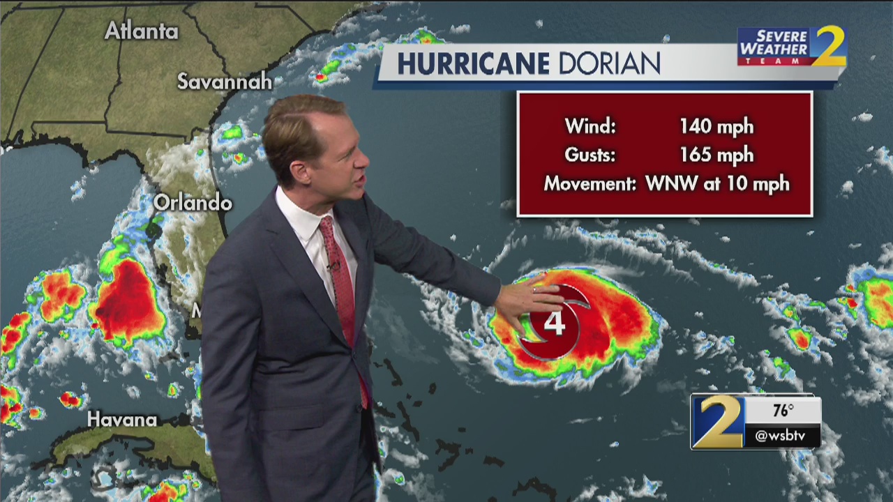 Hurricane Dorian strengthens to Category 4 storm; increased danger for ...