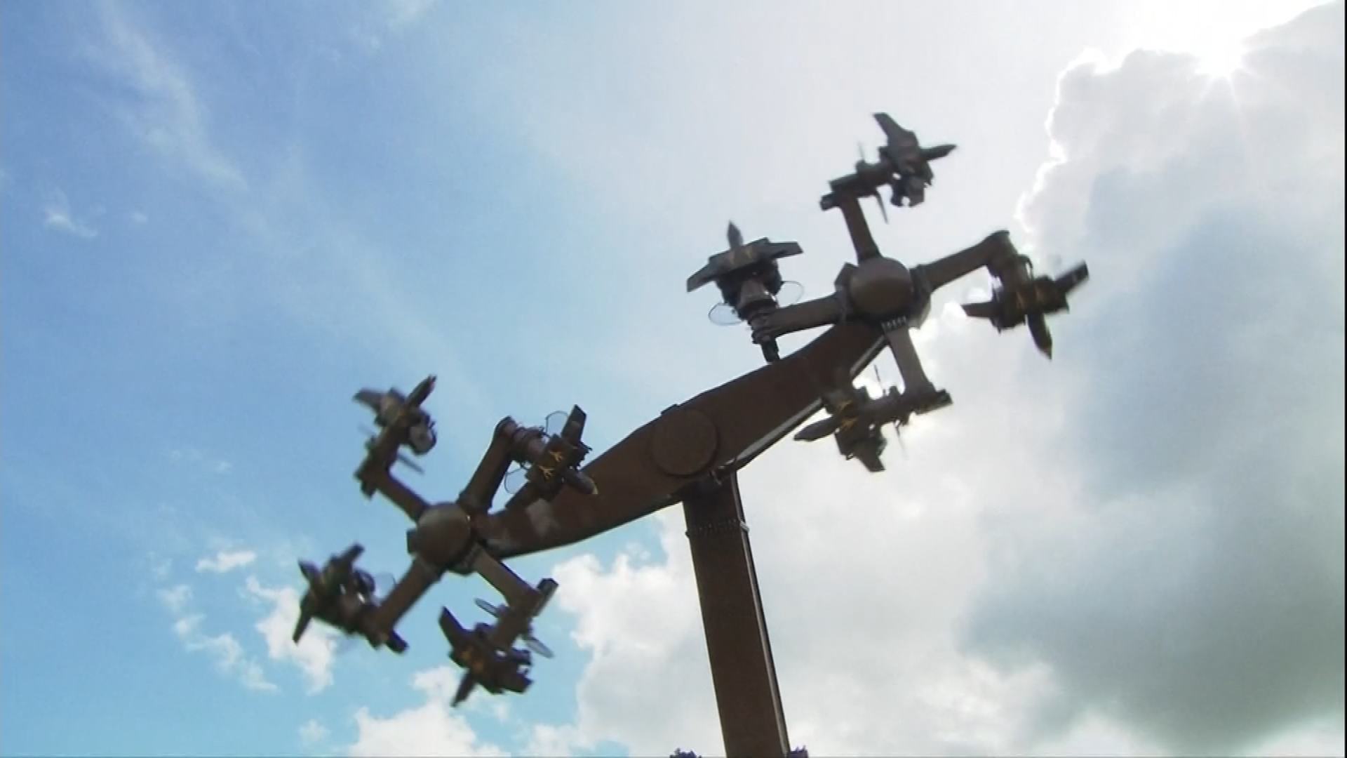 German amusement park dismayed when new ride transforms into swastika ...