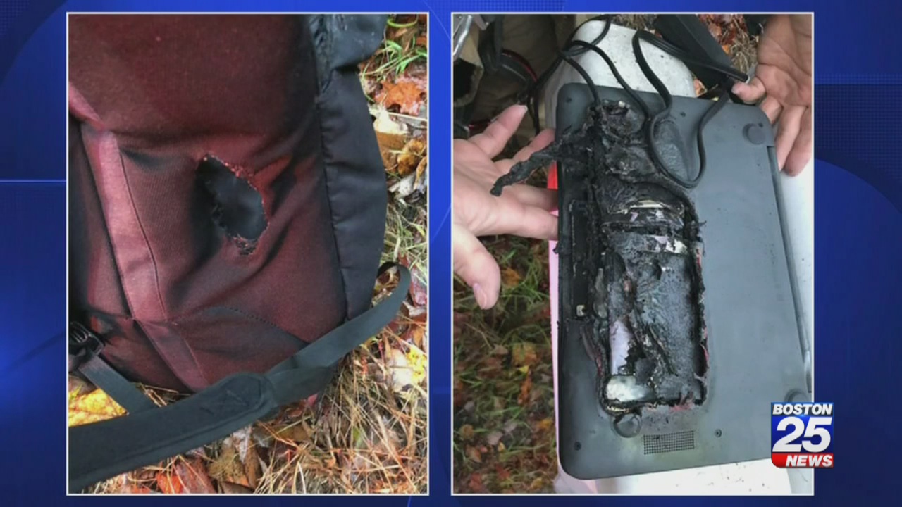 Students, parents shaken up after laptop catches on fire inside school bus