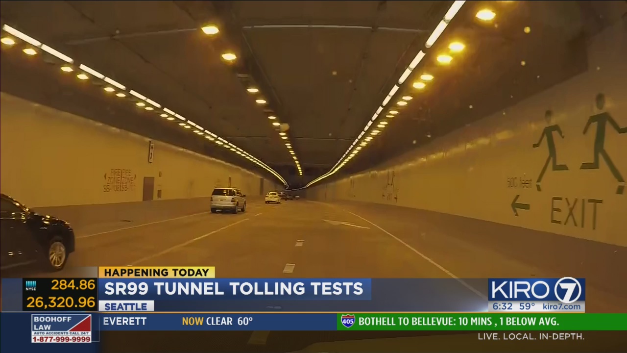Drivers disregard: WSDOT testing signage for SR 99 Tunnel