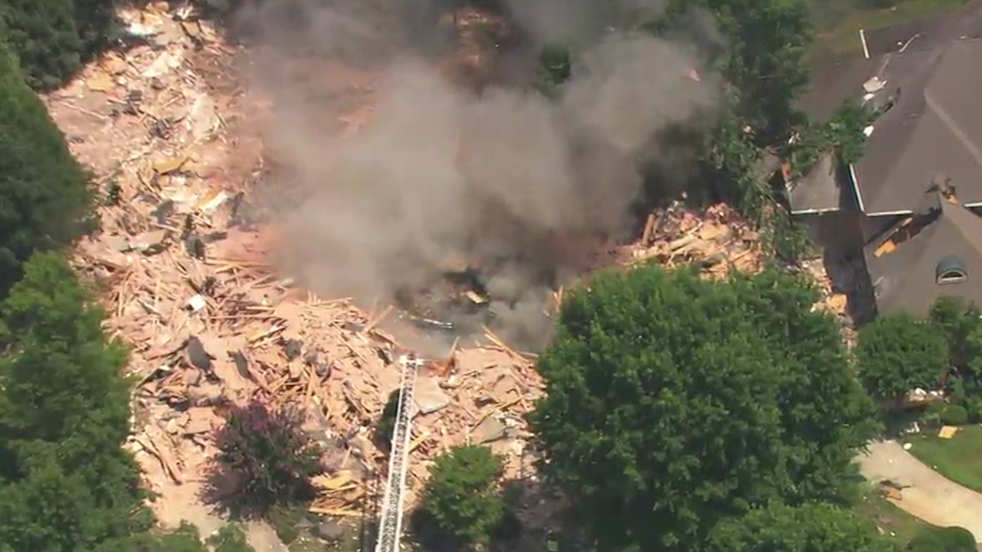 Woman killed, man survives after explosion levels $1.2 million home in ...