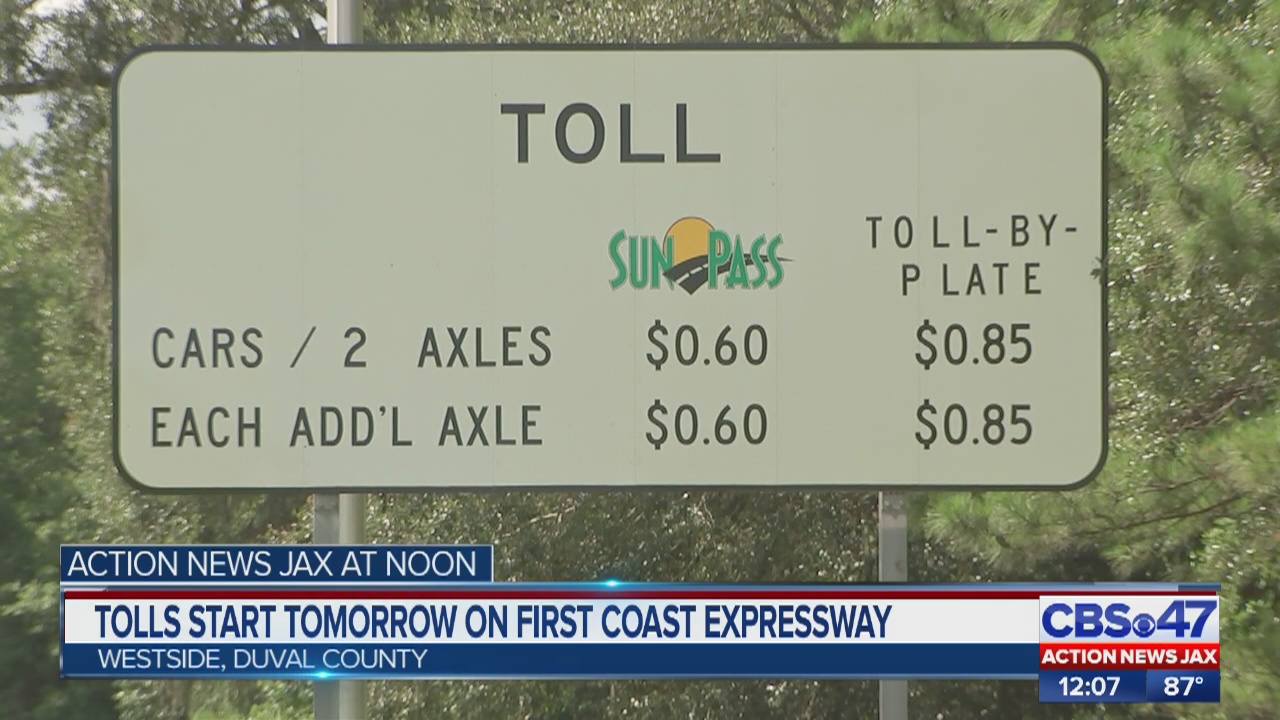 FDOT will start collecting tolls Saturday, July 13