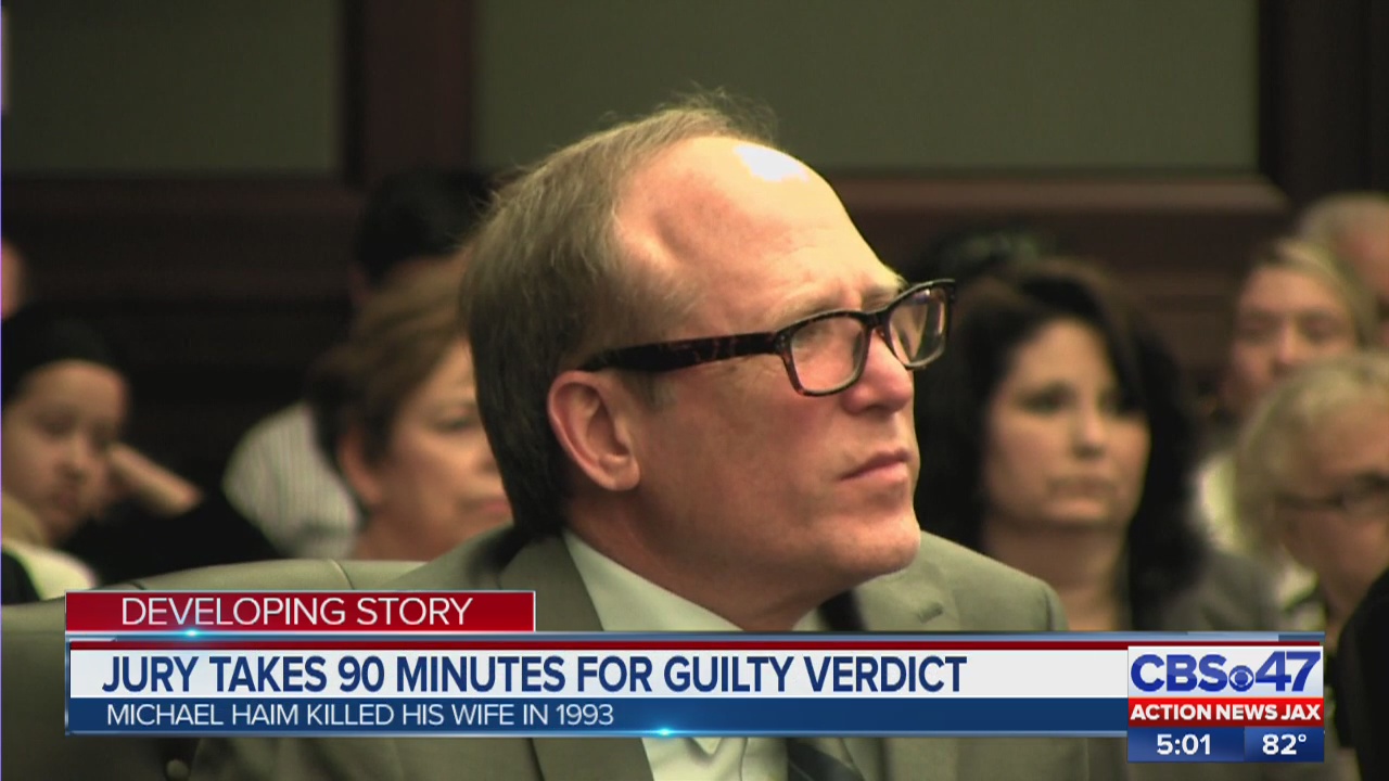 Michael Haim found guilty in 1993 Jacksonville murder of wife Bonnie ...