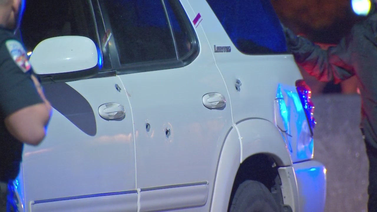 Shooting victim in bullet-ridden SUV flags down police – WPXI