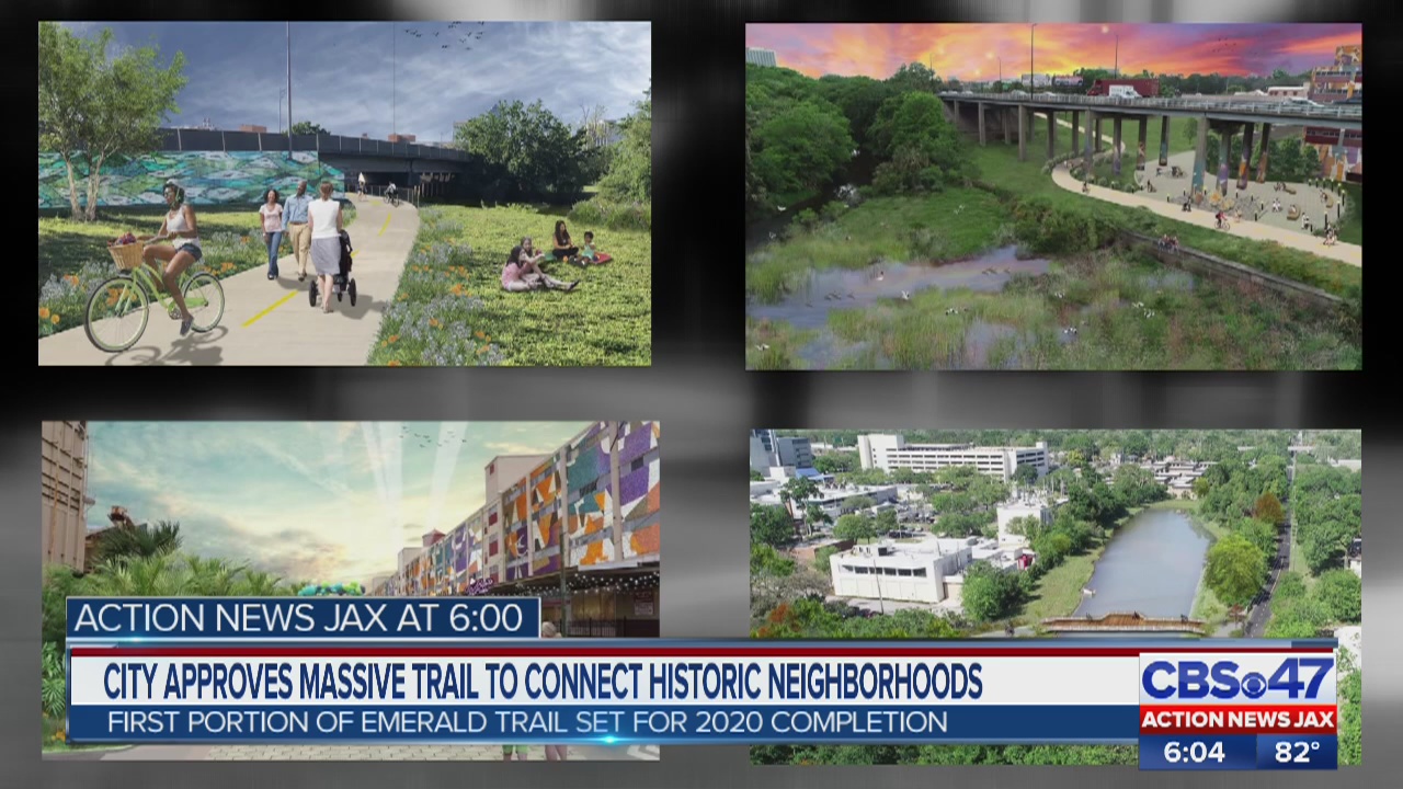 Jacksonville City Council approves $345K for first segment of Emerald Trail